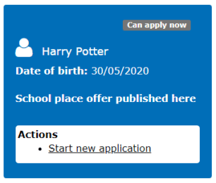 Applying to Primary School | Claycots School